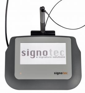 signotec Pad Sigma Signature Pad with Backlight - signaturterminal ...